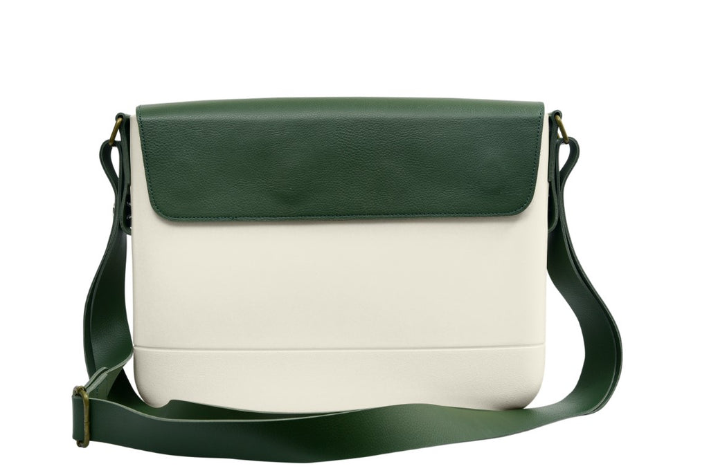 Doubleu Messenger-Bags -Smoke - white – doubleu