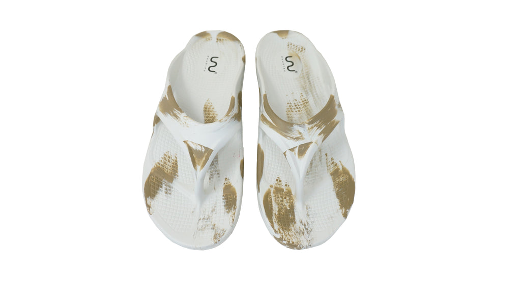 Doubleu V Shape Marble Men Soft Doctor Anti-Skid Slipper – doubleu