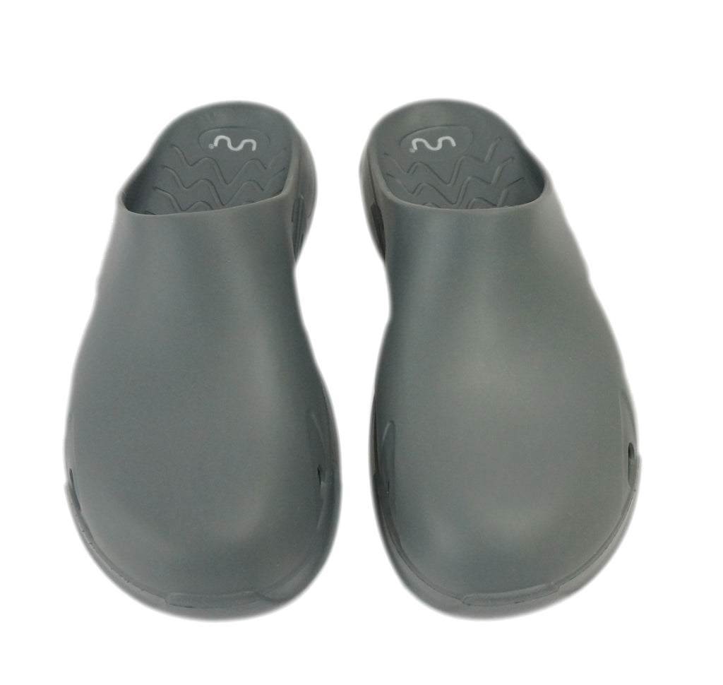 Doubleu Roma Urban Mule for Men Comfortable Slipper Carbon – doubleu