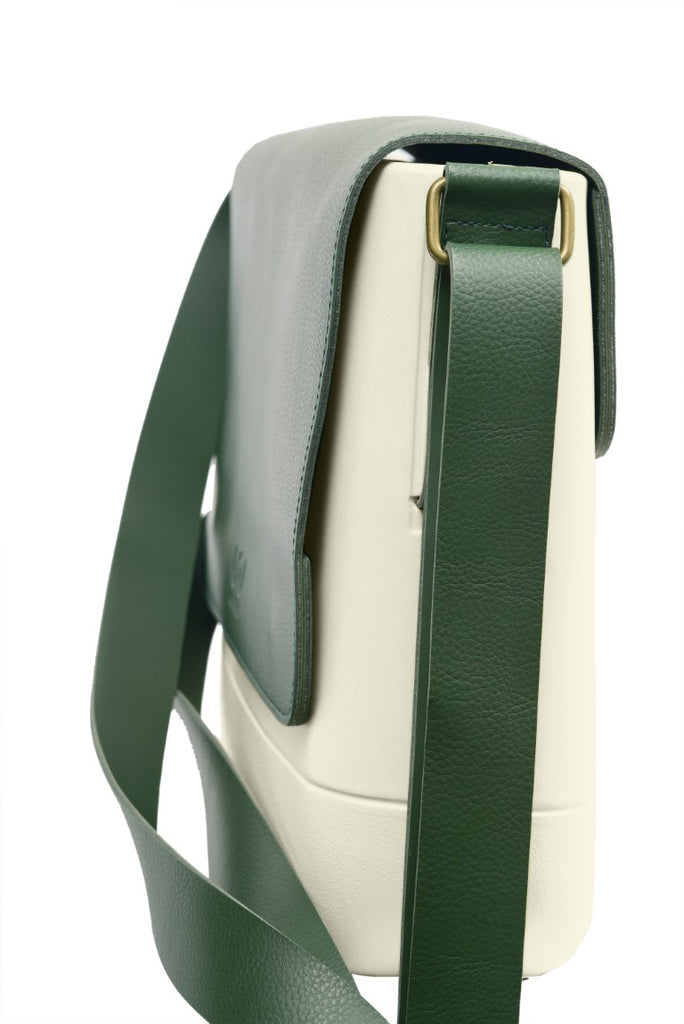 Doubleu Messenger-Bags -Smoke - white – doubleu